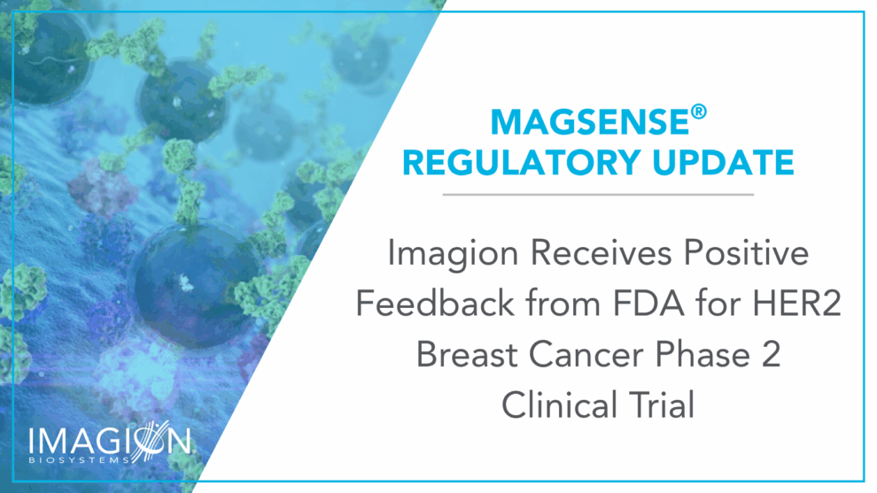 Imagion Receives Positive Feedback from FDA for HER2 Breast Cancer Phase 2 Clinical Trial ...